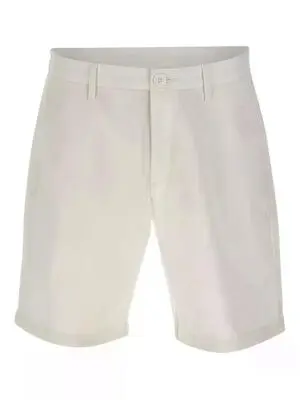 SUN 68 Turn-up Cuff Shorts - White