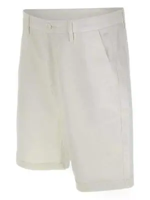 SUN 68 Turn-up Cuff Shorts - White