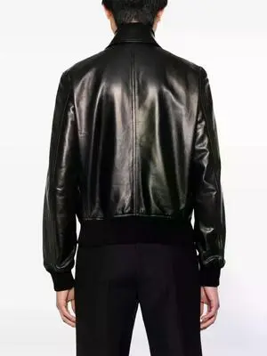 TOM FORD Leather Bomber Jacket