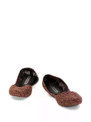 Melissa Campana Ballet Flats - Brown