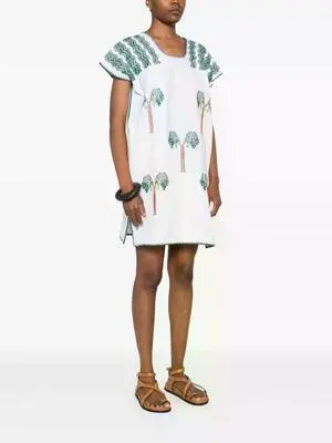 PIPPA HOLT Palm-motif Mini Dress