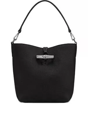 Longchamp Le Roseau Bucket Bag - Black