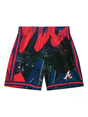 Mitchell & Ness Mlb Atlanta Braves Hyper Hoops Shorts