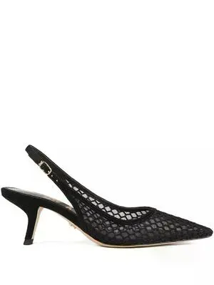 Sam Edelman 40mm Hazel Mesh-paneled Slingback Pumps