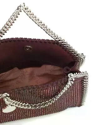 Stella McCartney Falabella Rhinestone-embellished Tote - Red