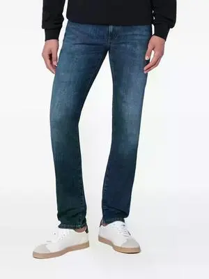 PT TORINO Whiskering-effect Jeans - Blue