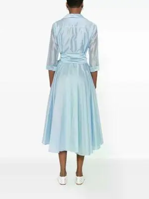BLANCA VITA Aliia Midi Dress - Blue