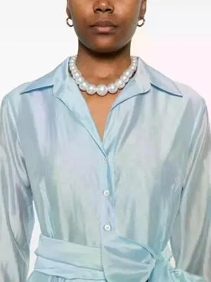 BLANCA VITA Aliia Midi Dress - Blue