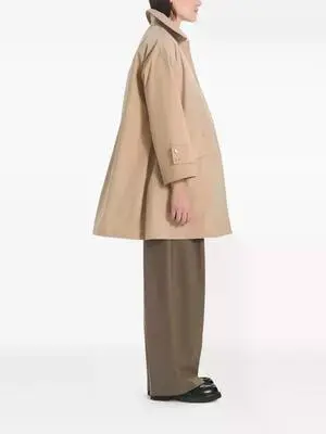 Mackintosh Humbie Button-up Coat - Neutrals