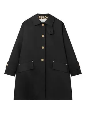 Mackintosh Humbie Button-up Coat - Black