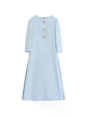Valentino Garavani Button Detailed Day Dresses