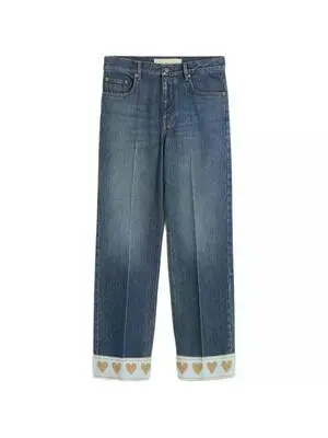 Valentino Garavani Distressed Jeans For Women