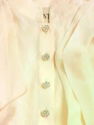 Valentino Garavani Silk Jacquard Blouse