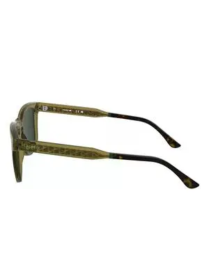 Lacoste Logo-print Sunglasses - Green