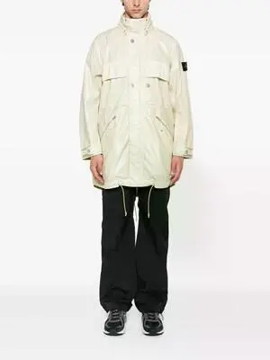 Stone Island Logo-patch Parka