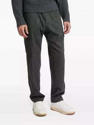 YVES SALOMON Knitted Tapered Trousers