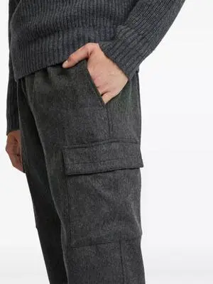 YVES SALOMON Knitted Tapered Trousers