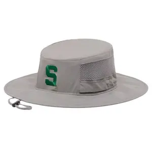 Columbia Michigan State Spartans Bora Bora Iii Omni-shade Booney Hat - Gray