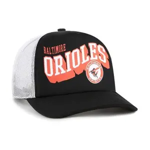 '47 Baltimore Orioles Meander Foam Trucker Cap