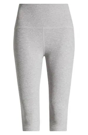 Beyond Yoga High Waist Crop Leggings - Silver Mist