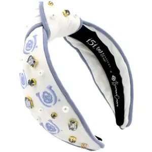 BRIANNA CANNON 151st Kentucky Derby Logo Headband - Light Blue