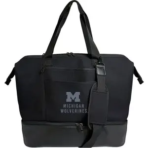 LOGO BRANDS Michigan Wolverines Weekender Tote