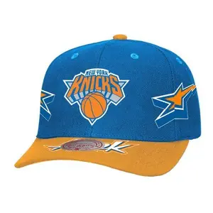 Mitchell & Ness New York Knicks As2k Stars Pro Crown Adjustable Cap - Blue