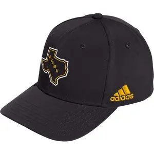 Adidas Prairie View A&m Panthers State Snapback Hat - Black