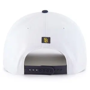 '47 San Diego Padres Patriotic Hitch Adjustable Hat - White