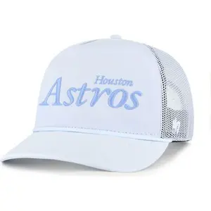 '47 Houston Astros Foundation Script Hitch Adjustable Trucker Hat
