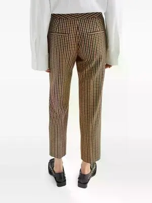JIL SANDER Checked Trousers