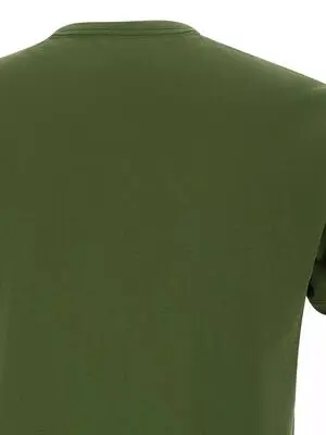 SUN 68 Piqué-weave Cotton T-shirt - Green