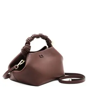 GANNI Small 'Bou' Bag - Brown
