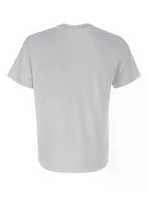 SUN 68 Logo-embroidered T-shirt - Grey