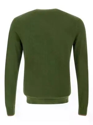 SUN 68 Cotton Jumper - Green