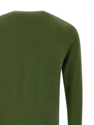 SUN 68 Cotton Jumper - Green