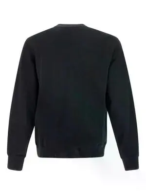 SUN 68 Logo-embroidered Sweatshirt - Black