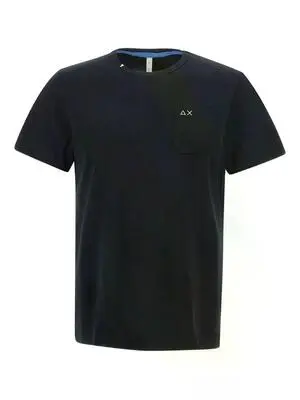 SUN 68 Pocket-detail T-shirt - Black
