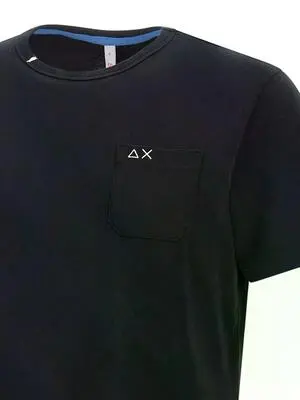 SUN 68 Pocket-detail T-shirt - Black