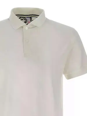 SUN 68 Jersey Polo Shirt - Neutrals