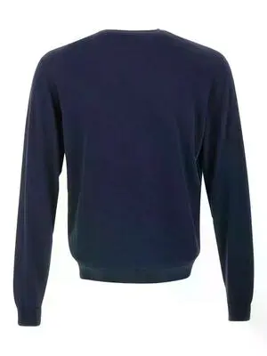 FILIPPO DE LAURENTIIS Crew-neck Long-sleeve Sweater - Black
