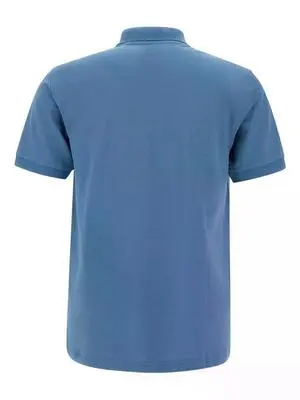 SUN 68 Embroidered-logo Polo Shirt - Blue