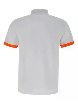 SUN 68 Colour-block Polo Shirt - Grey