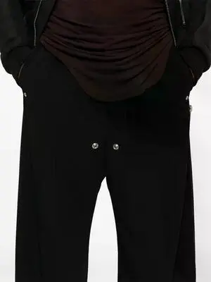 Rick Owens Eyelet-detailing Wide Leg Pants