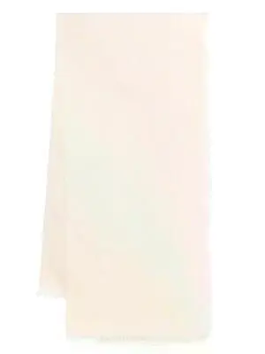 Fendi Cotton Scarf - Neutrals