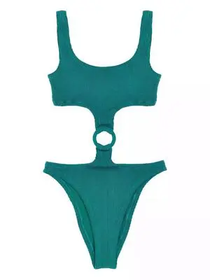 MC2 SAINT BARTH Laurel One-piece Swimsuit - Blue