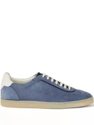 Brunello Cucinelli Suede Lace-up Sneakers