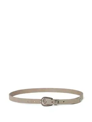 Brunello Cucinelli Leather Belt - Neutrals