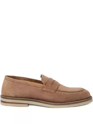 Brunello Cucinelli Suede Loafers