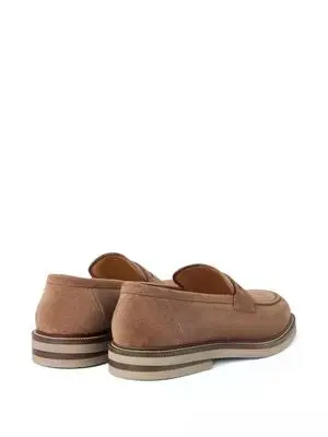 Brunello Cucinelli Suede Loafers
